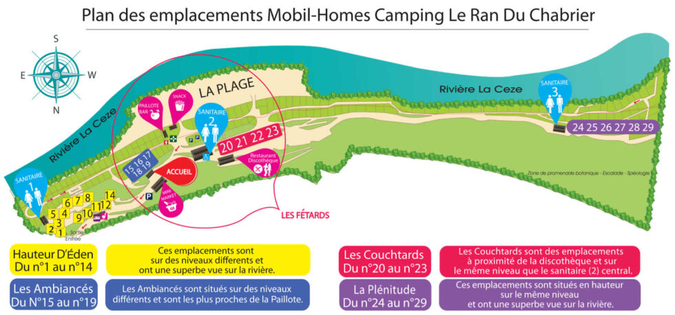 Réservation - Camping le Ran du Chabrier